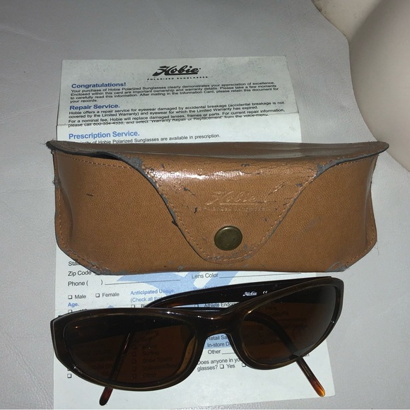 Hobie | Accessories | Hobie Hilo Model Retro 200s Sunglasses Vtg With ...